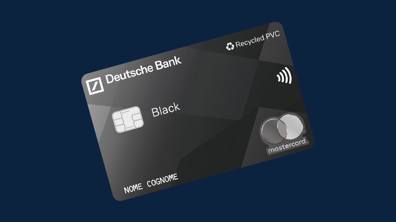 Carta di credito db Black Mastercard – Deutsche Bank